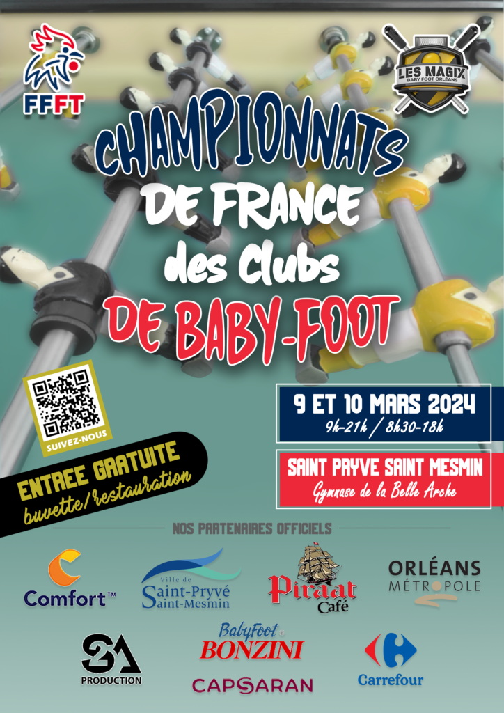 Championnats de France des Clubs de Baby-Foot chez les Magix - Orléans ...